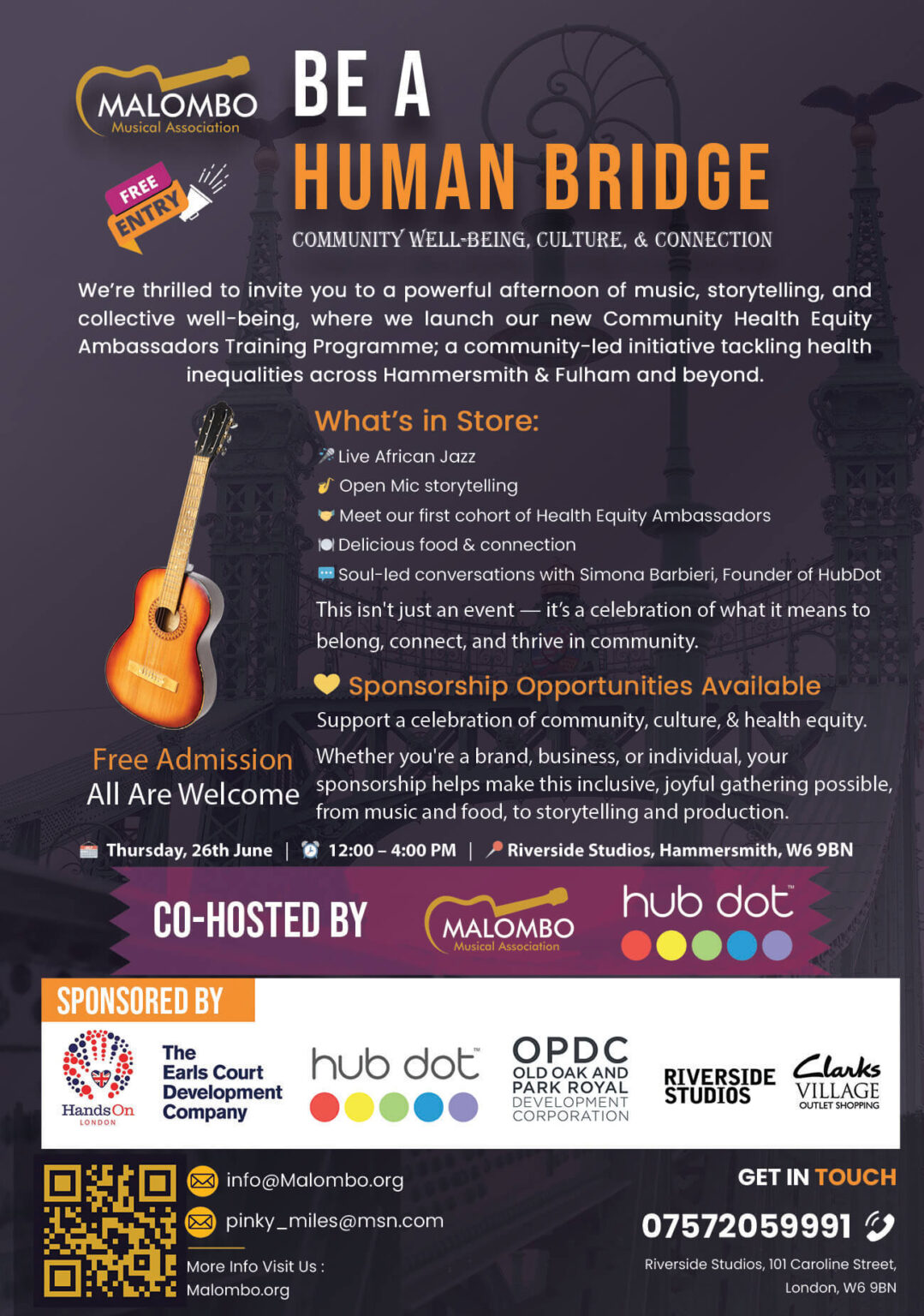 Upcoming Event – Malombo Music Association